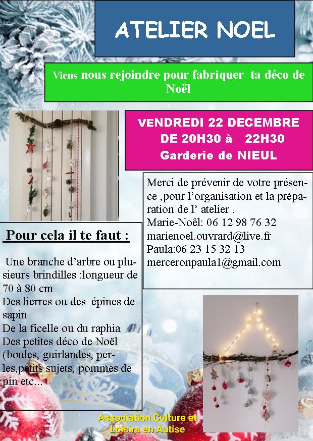 ATELIER NOËL - Rives d'Autise